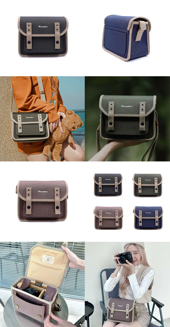 Túi máy ảnh Herringbone Timecode Mini